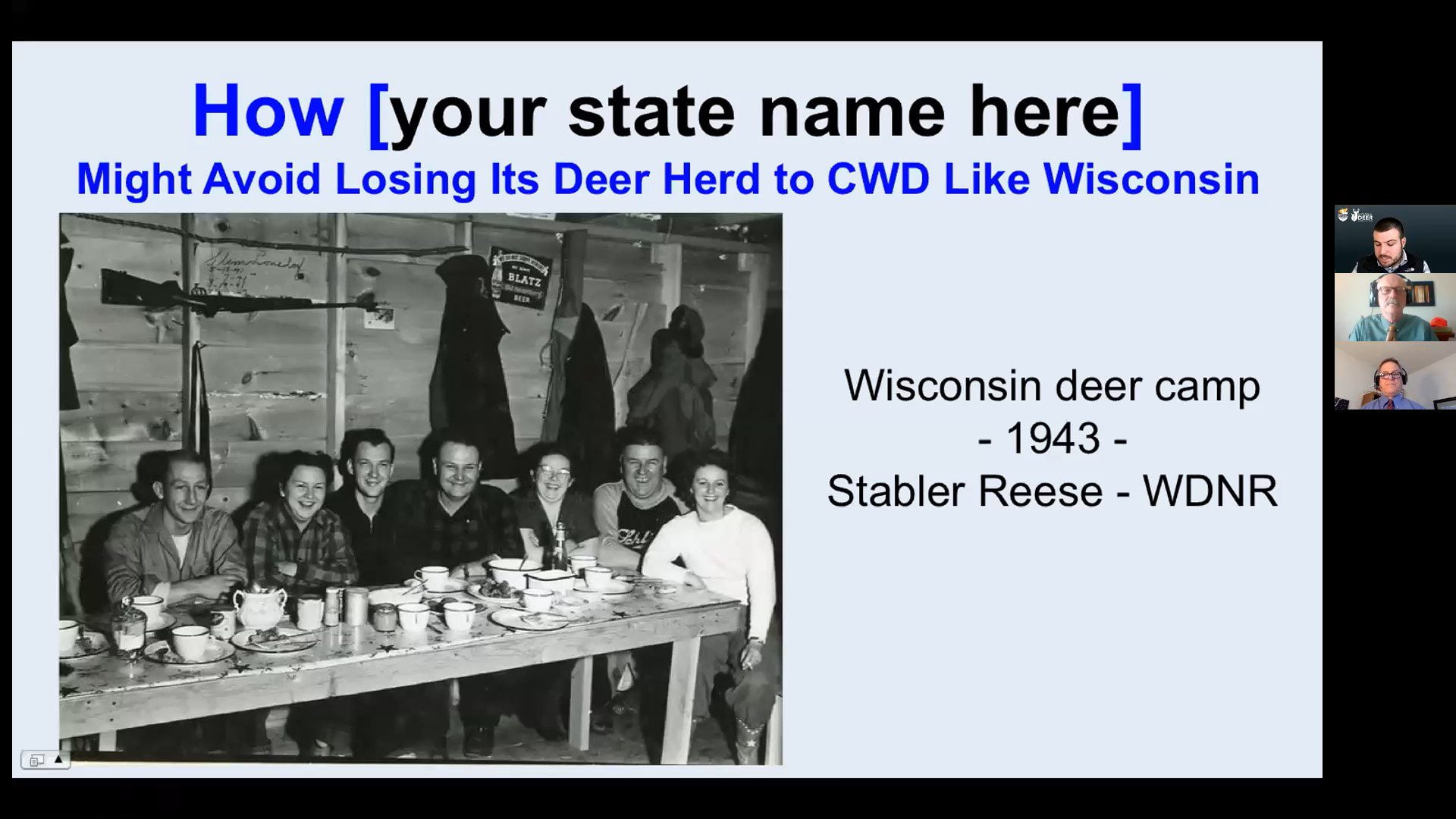 How [your state name here] might avoid losing its deer herd to Chronic ...